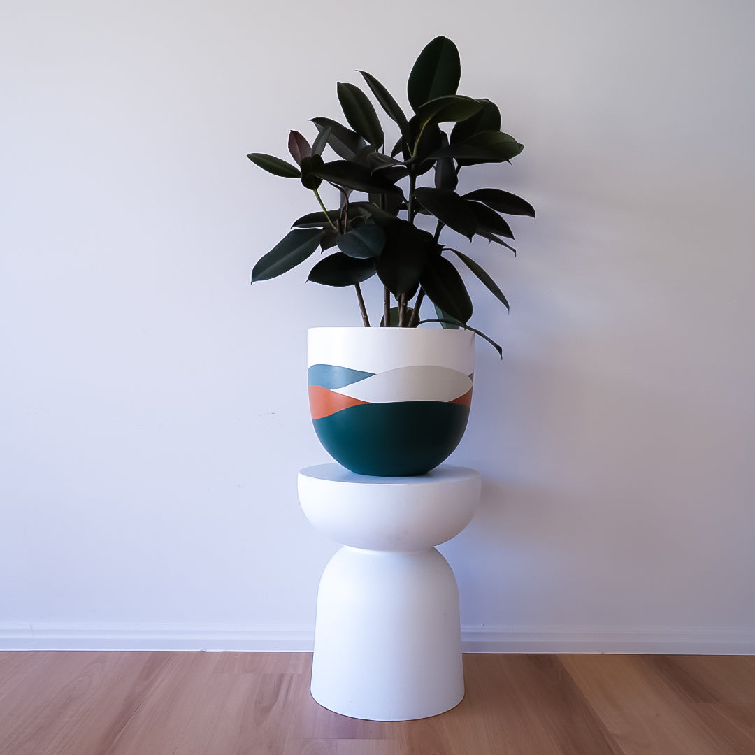 Plinth Stand - White by Toast & Honey Studio - Toast and honey studio